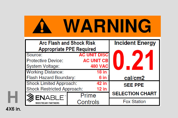28 Arc Flash Label Template Labels 2021
